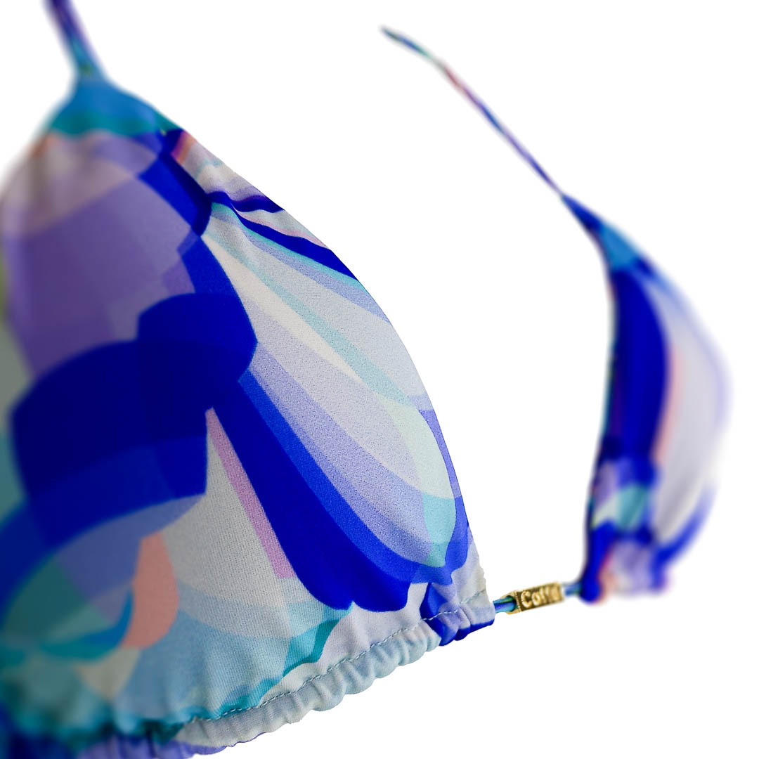 Elegance - Drop Blue Bikini 0102518 CAFFE